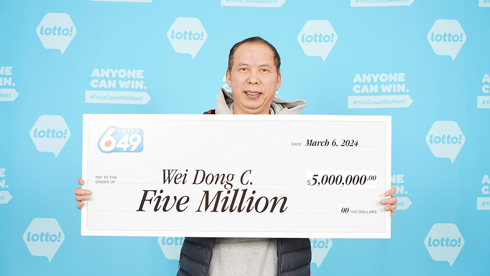 I Can Plan to Retire Burnaby Resident Wins 5 Million from Lotto 6 49
